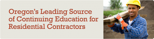 FAQs | Oregon Contractor Education